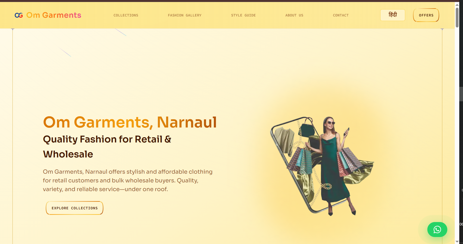Om Garments Narnaul | Premium Clothing Store for Men, Women & Kids ...